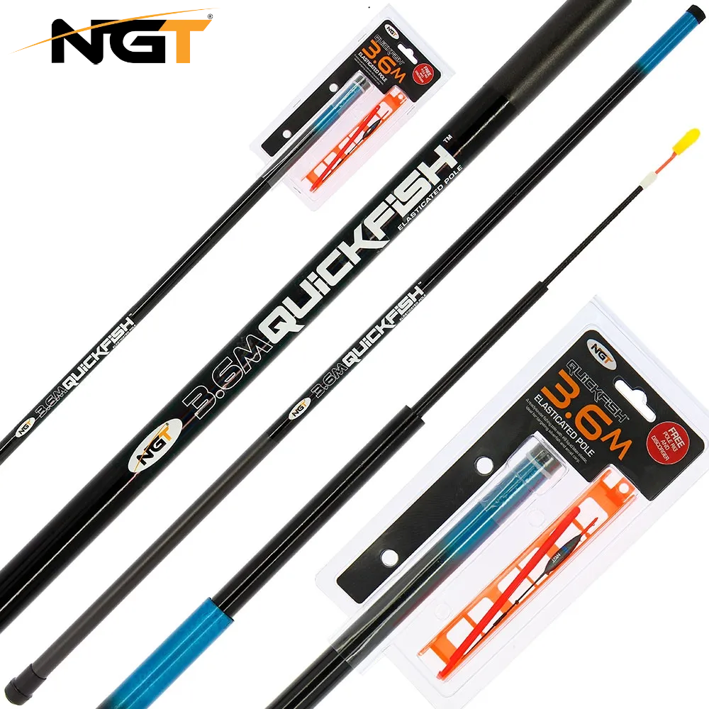 NGT Quickfish 3.6m Elasticated Pole Set – JK Outdoors