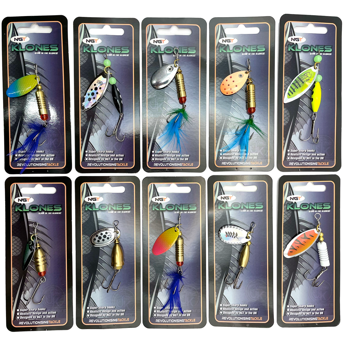 NGT Klone Spinners (1pc) – JK Outdoors
